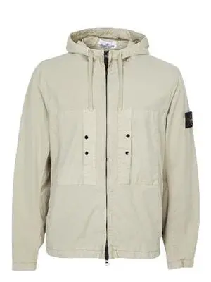 STONE ISLAND Supima Cotton Twill Stretchtc Jacket
