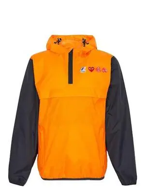 Comme Des Garçons X Kway Hood Rain Ii Jacket - Orange