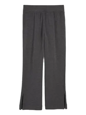 Vineyard Vines Wide Leg Pull-on Pants - Charcoal Heather