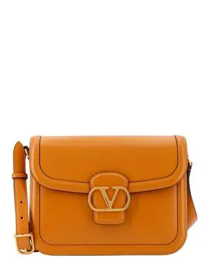Valentino Garavani 9to5 Leather Shoulder Bag - Yellow