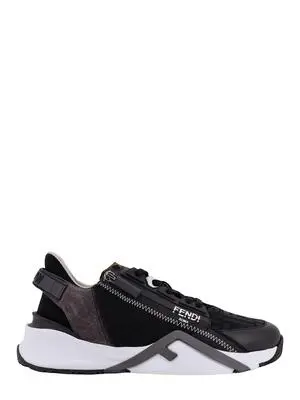 Fendi Flow Slip-on Sneakers - Black