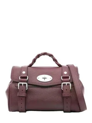 Mulberry Mini Alexa Buckle Satchel - Red