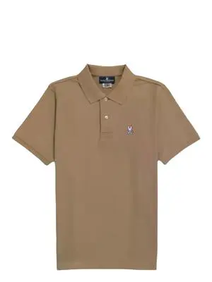 Psycho Bunny Cotton Polo Shirt - Brown