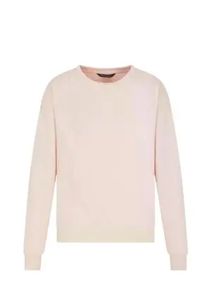 Armani Exchange Logo-embroidered Sweatshirt - Pink