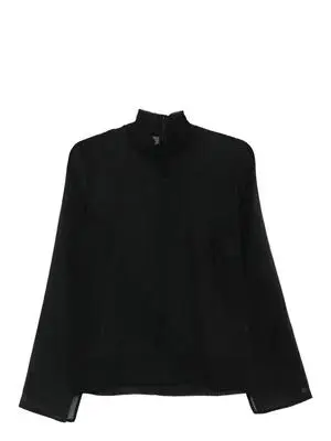 TOTEME High-neck Top - Black