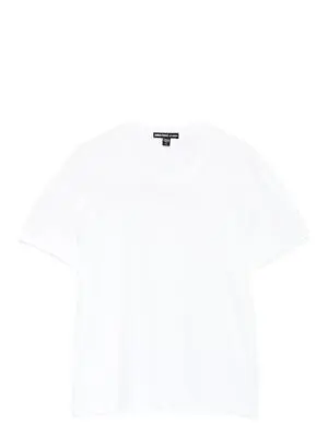 JAMES PERSE Cotton Short-sleeve T-shirt - White