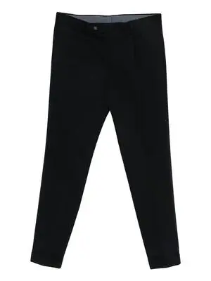 BARBA NAPOLI Pleat-detail Trousers - Blue