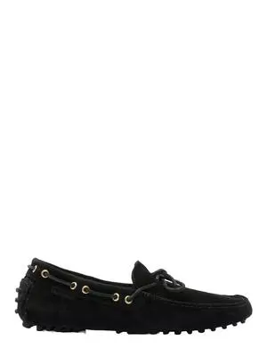 TOM FORD Suede Loafers - Black