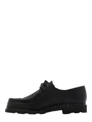 Paraboot Michael Leather Derbies - Black