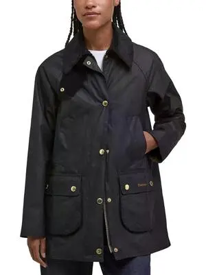 BARBOUR Beadnell Corduroy-Collar Coat
