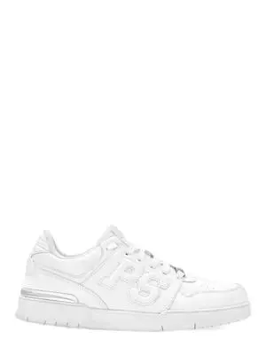 PLEIN SPORT Logo-embossed Low-top Sneakers - White