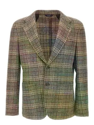 FAY Wool Blazer - Brown