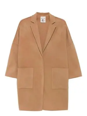 SEMICOUTURE Patch-pockets Coat - Neutrals