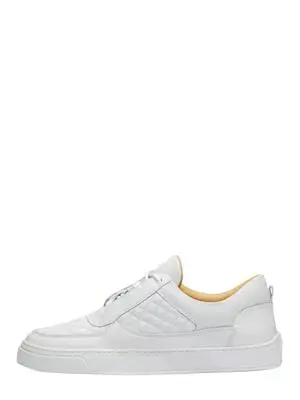 LEANDRO LOPES Faísca Quilted-pattern Sneakers - White