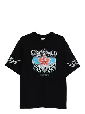 Casablanca Graphic-print T-shirt - Black