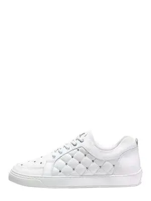 LEANDRO LOPES Ezio Studded Sneakers - White