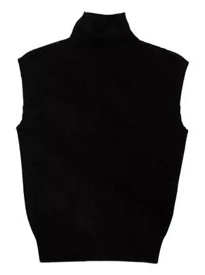 Barena Venezia High-neck Sleeveless Top - Black
