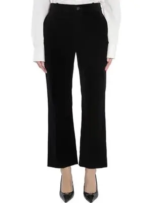 Saint Laurent Velvet Trousers - Black