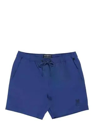 Psycho Bunny Strype Hydrochromic Swim Shorts - Blue