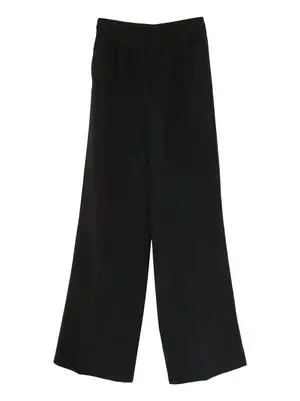 TWINSET Logo Appliqué Trousers - Black