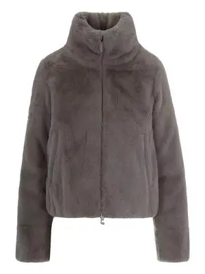 COLMAR High-Neck Lined Jacket Grey