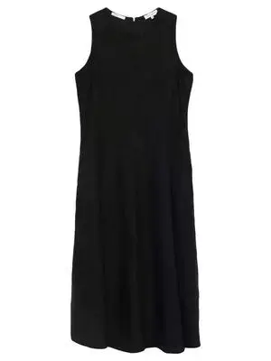 Marc O'polo Sleeveless Flared Linen Dress - Black