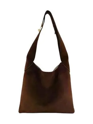 Gabriela Hearst Small Suede Tote - Brown