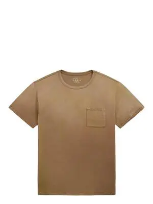Ralph Lauren Faded-effect Cotton T-shirt - Brown