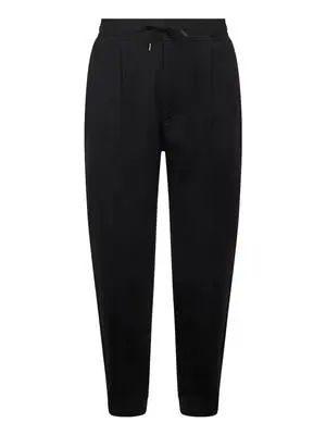 Brunello Cucinelli Pleated Cuffed Trousers - Black