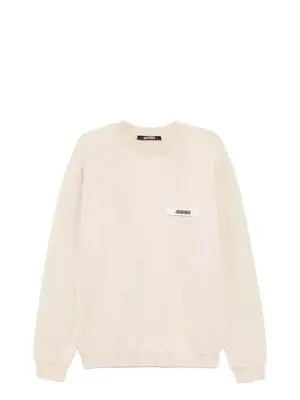 Jacquemus Gros Grain Sweatshirt - Neutrals