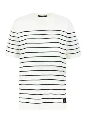 Seafarer Striped Short-sleeved T-shirt - White