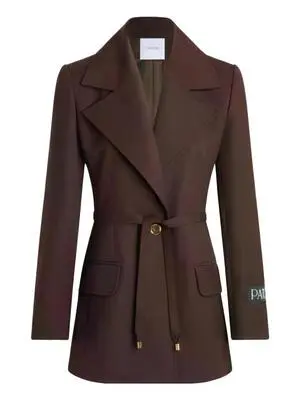 PATOU Wool Jacket - Brown