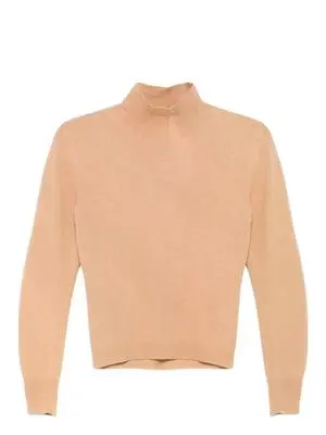 Marella High-neck Sweater - Neutrals