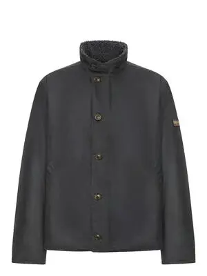 Barbour Cotton Fleece-lined Jacket - Grey