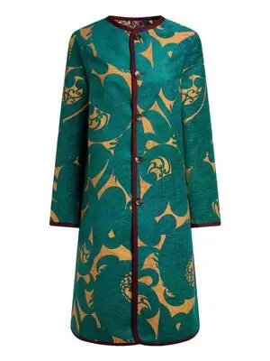 ETRO Paisley-Jacquard Chenille Coat