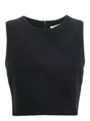 Max Mara Dazzy Round-neck Top - Black