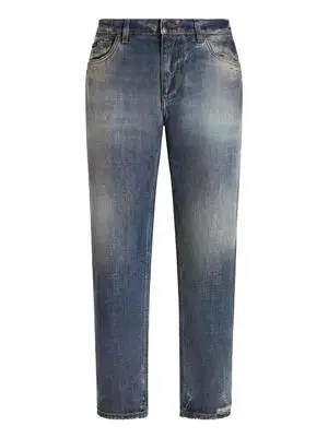 Dolce & Gabbana Cotton Jeans - Blue
