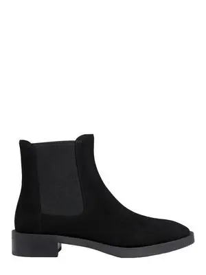 STUART WEITZMAN Sondra Suede Chelsea Boots - Black
