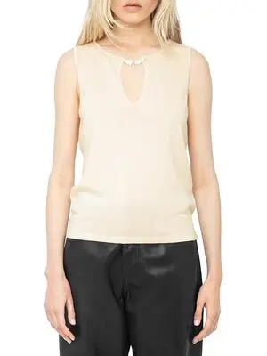 Zadig&Voltaire Sayani Vico Sleeveless Sweater - Judo