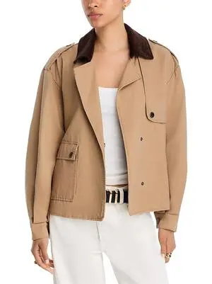 Steve Madden Luisa Trench Jacket - Tan