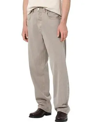 AGOLDE Fusion Relaxed Fit Baggy Jeans - Wicker