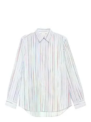 Paul Smith Stripe-print Shirt - Blue