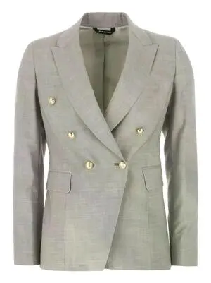 COLAMARINO Double-breasted Suit - Grey