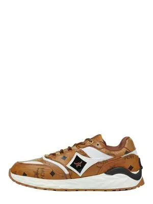 Mcm Skywander Logo Sneakers - Brown