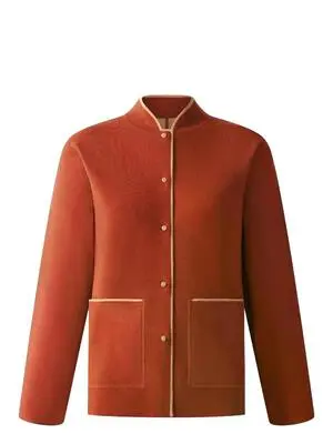 Shanghai Tang Reversible Buttoned Cardigan - Red