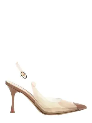 GIANVITO ROSSI 85mm Diana Slingback Pumps - Neutrals