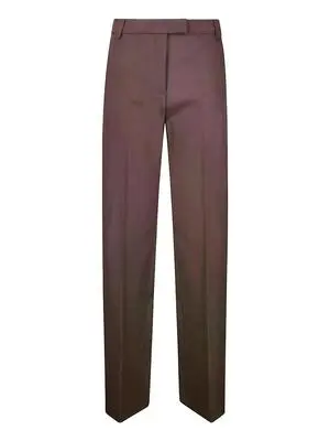 THELATEST Straight-leg Trousers - Brown