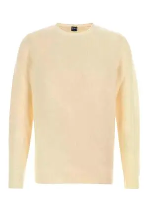 Fedeli Crew-Neck Sweater Yellow