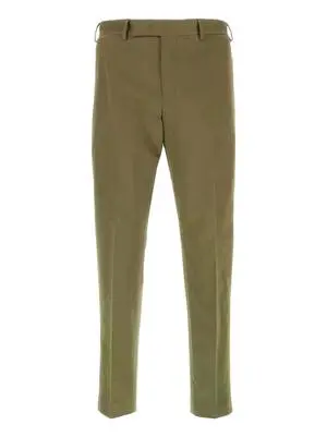 PT TORINO Cotton Trousers - Green