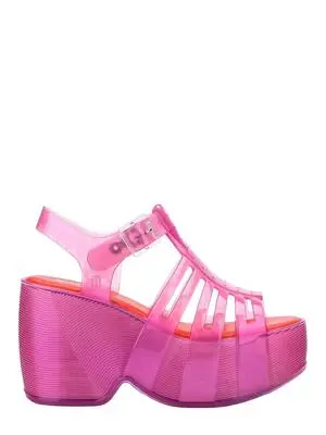 Melissa Platform Cage Sandals - Pink
